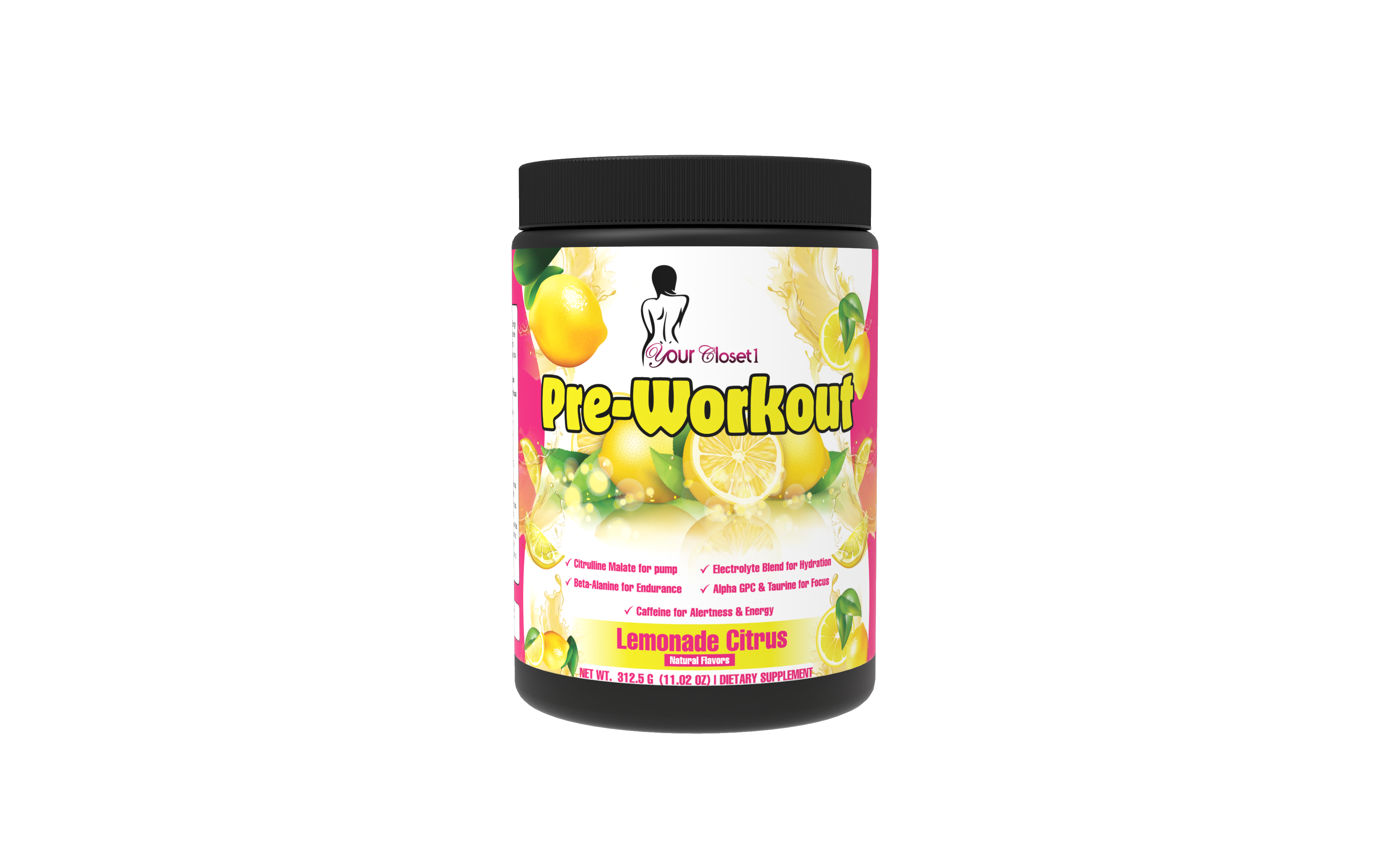 SHOP PRE WORKOUT LEMONADE